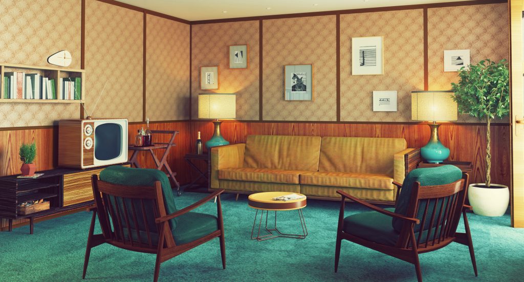 How to set your living room with a tone of the past — Home-blogger.com